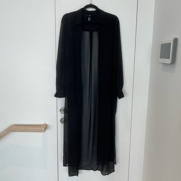 H&M | Tops | Hm Semi Sheer Duster | Poshmark